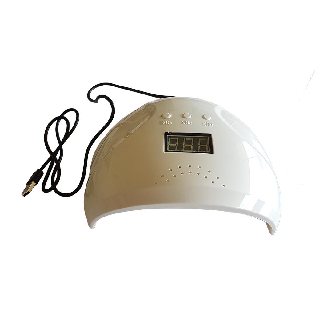 Dual LED/UV Dome Lamp 36 Watt USB Cable with No Tray - Designer Nail ...